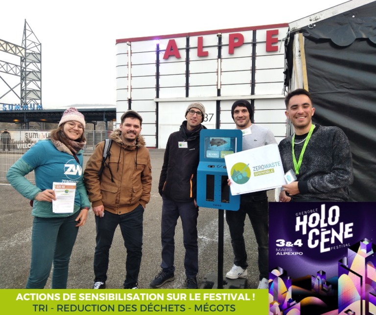 Le 4 mars, on était au festival Holocène ! – Zero Waste Grenoble